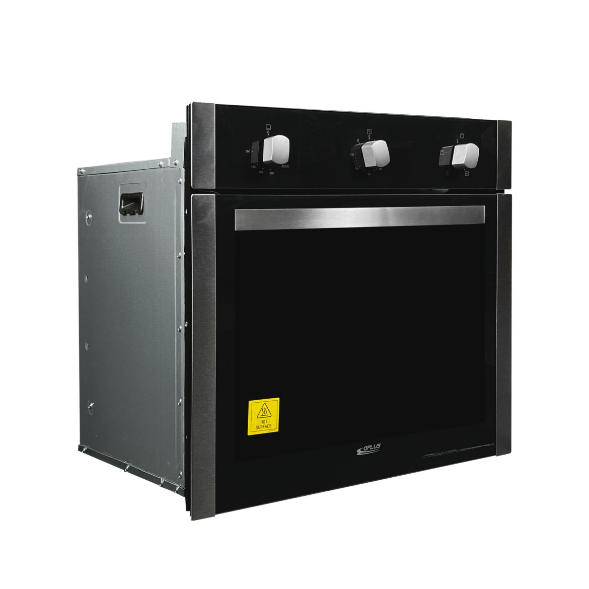 Horno Gas/eléctrico 24 C/mecánico 220v Negro/inox Gplus – Gplus